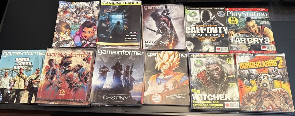 Lot of GAME INFORMER Magazines VINTAGE VIDEO GAME ISSUES 2000s 2012 ...