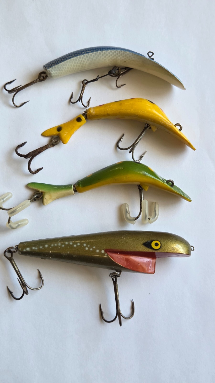 4 Misc lures - Brooks Reefer, Flatfish, Unknown | eBay