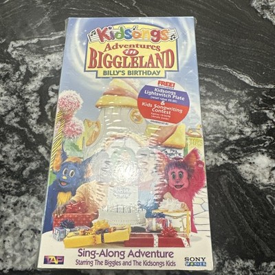Kidsongs Adventures in Biggleland Billy's Birthday VHS 1998 Sealed ...
