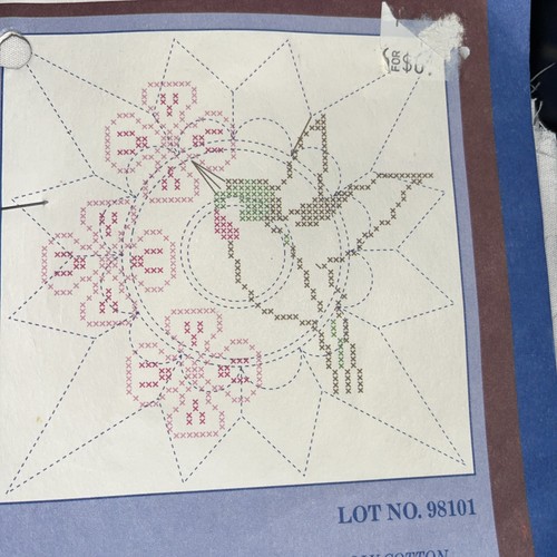 New Fairway Needlecraft Co. Quilt Blocks Hummingbird 6 Blocks to ...