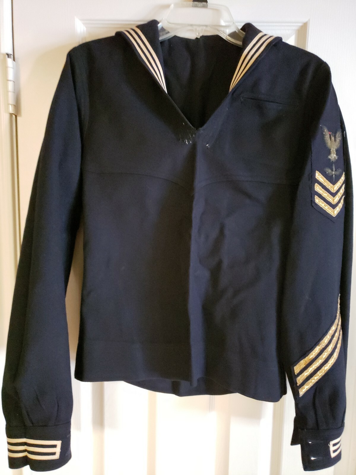 Vintage US Navy Cracker Jack Style uniform top Naval Clothing Factory ...