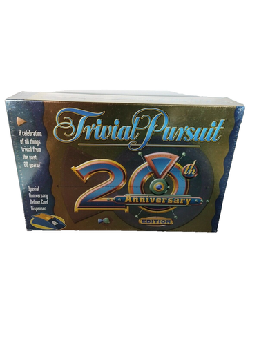 Trivial Pursuit 20th Anniversary Edition Family Board Trivia Game ...