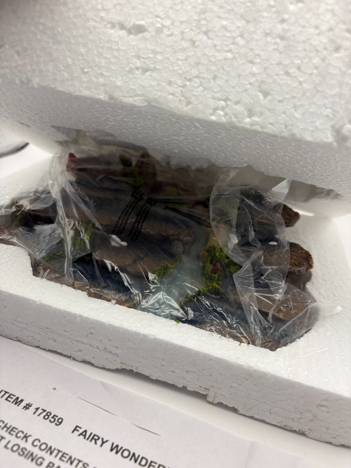 NIB Flower Fairies Secret Garden Miniature Fairy Figurines and Display ...