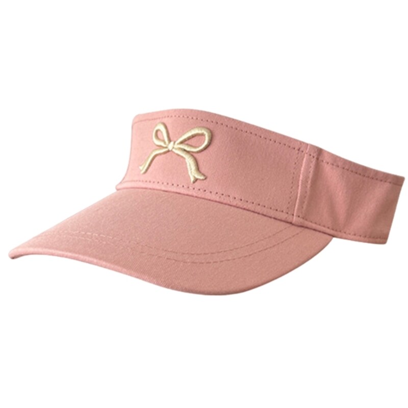 Embroidery Bowtie Open Top Hat Fashionable Hat Women Travel Baseball ...