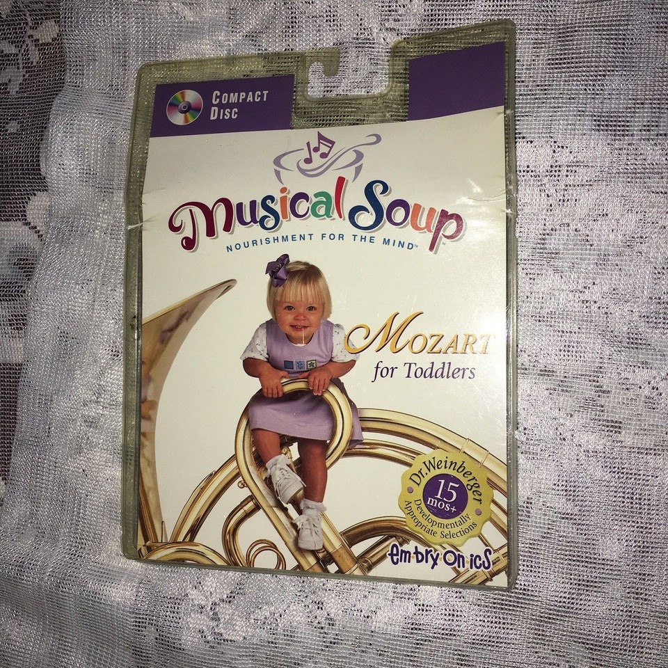 em bry On ics Musical Soup Mozart For Toddlers Various Artists Music CD ...