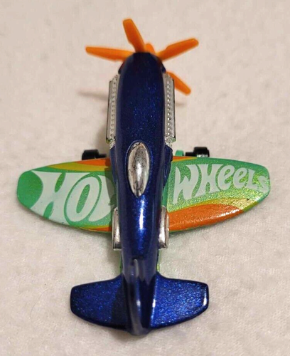 Hot Wheels Toy Propeller Plane - C2719 Blue & Green | eBay
