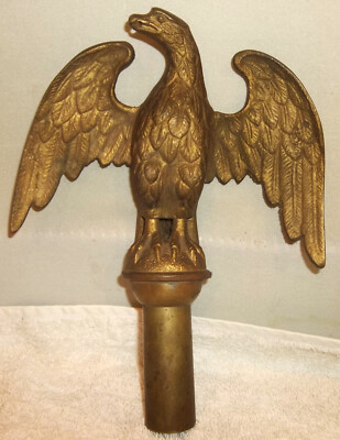 Finials - Brass American Eagle