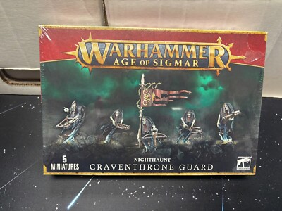 WARHAMMER AGE OF SIGMAR NIGHTHAUNT CRAVENTHRONE GUARD MINIATURE CITADEL ...