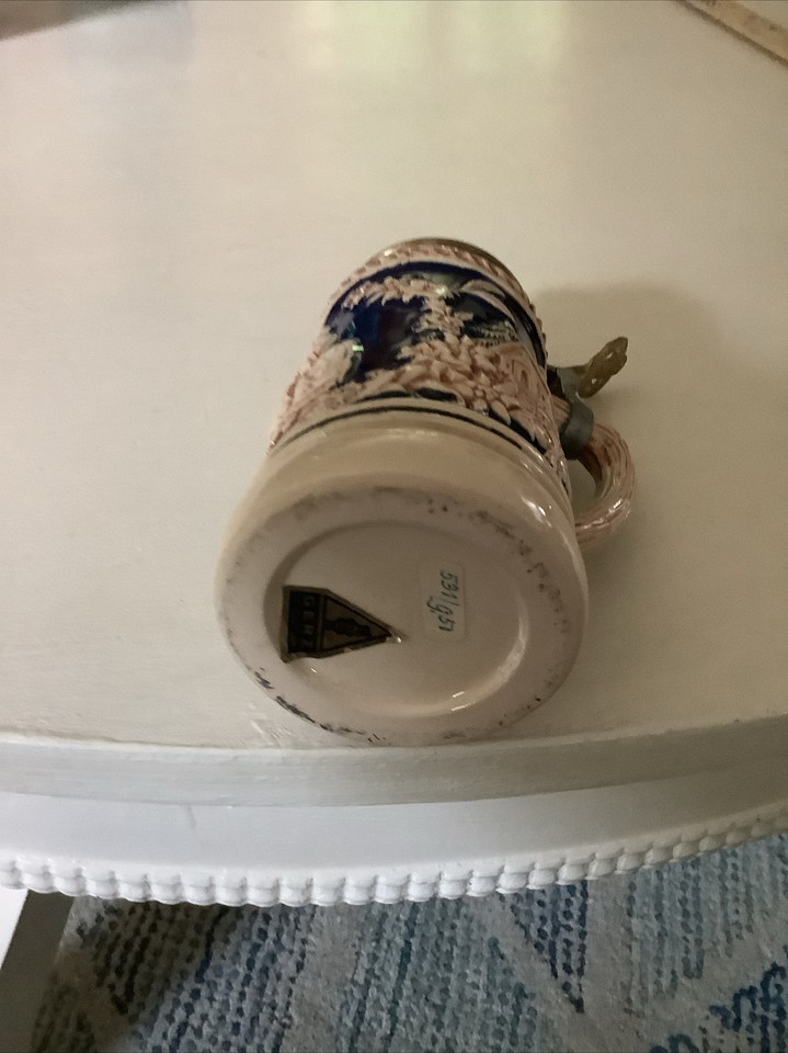 West German Mini Beer Stein,Authentic Gerz 6 1/2" tall unique | eBay