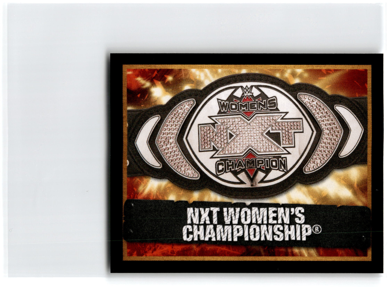 2017 Topps WWE Stickers Ultimate Collection NXT Womens Championship | eBay