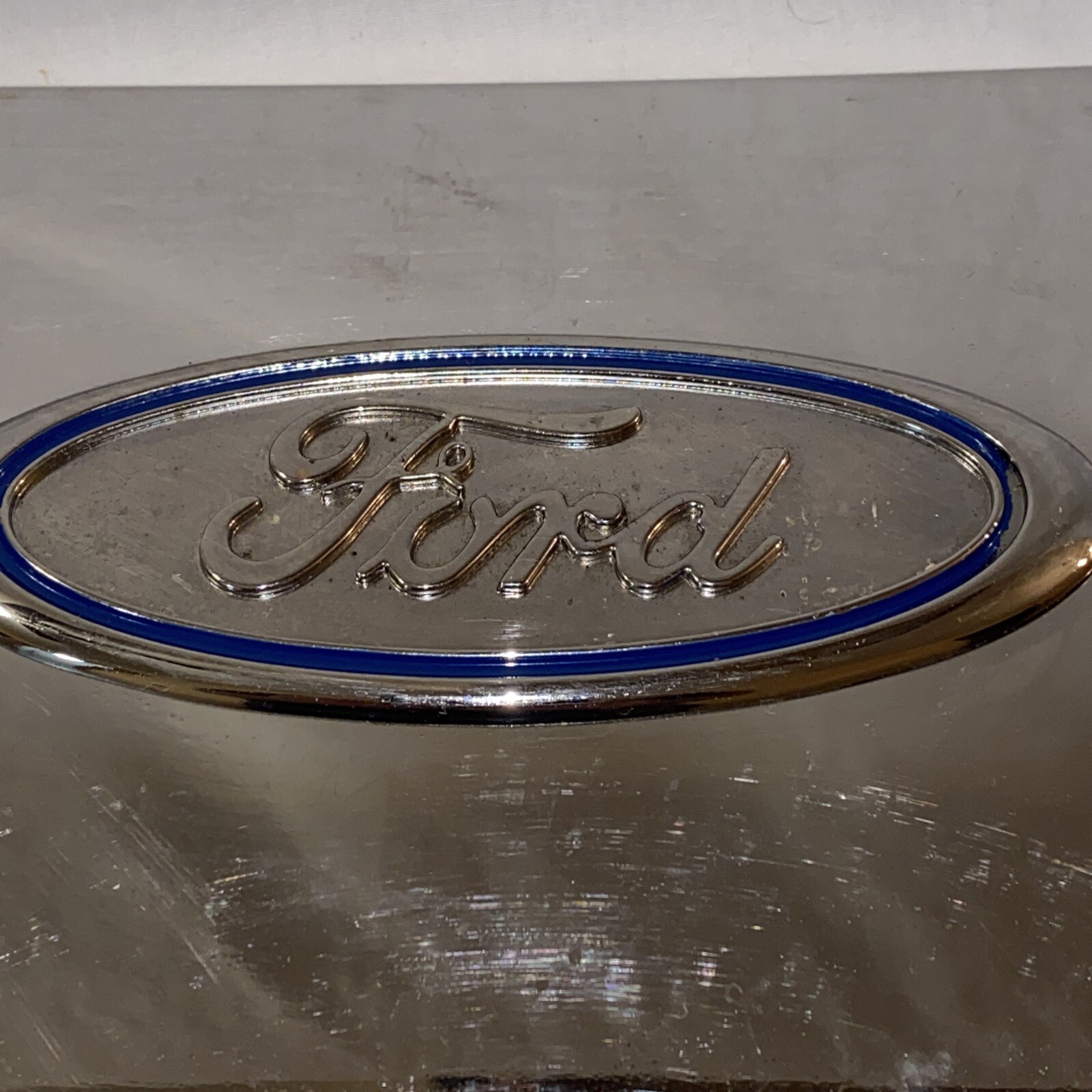 Ford Chrome Stainless Steel License Plate Diesel Truck Muscle Car | eBay