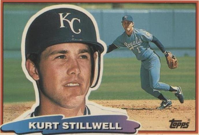 1988 Topps Big - Kurt Stillwell #136 A*B* on Back for sale online | eBay