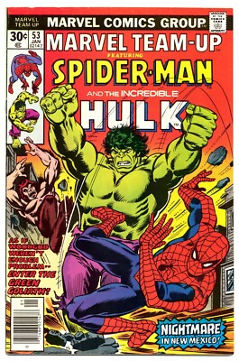 MARVEL TEAM-UP #53 VF, Spider-Man, 1st John Byrne X-Men art, Marvel ...