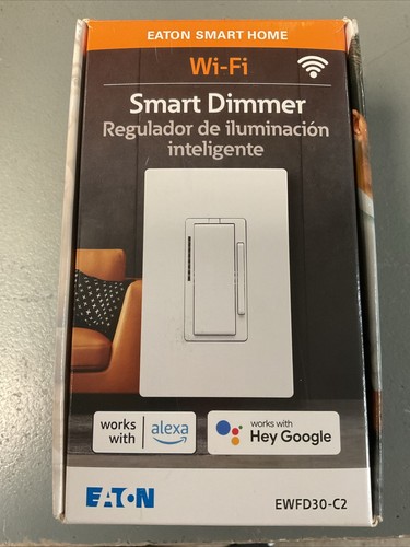 EATON SMART HOME WIFI SMART DIMMER EWFD30-C2-BX-LW | eBay