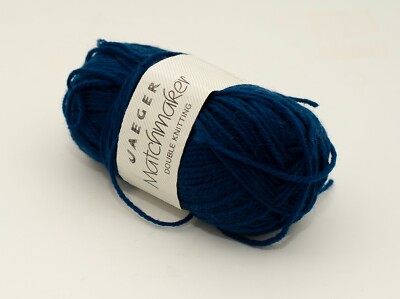 Jaeger Matchmaker Yarn | Blue, 100% Pure New Wool, DK | eBay