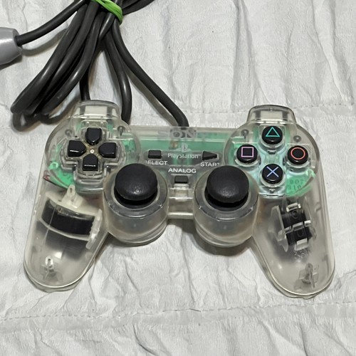 Sony Playstation PS1 Original Controller Clear | eBay