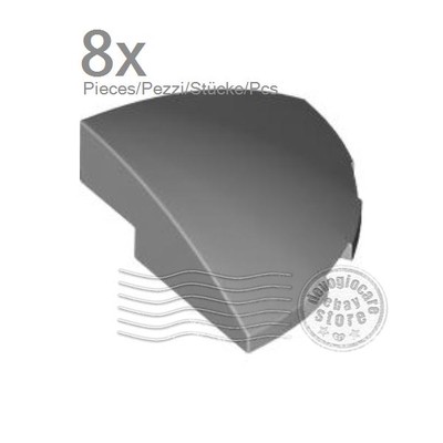 8x LEGO 76797 Slope Curved Corner 3x3 Light Bluish Gray | 6407412 | eBay
