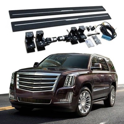 2PCS Power Side Step Electric Running Boards Fit For Cadillac Escalade ...