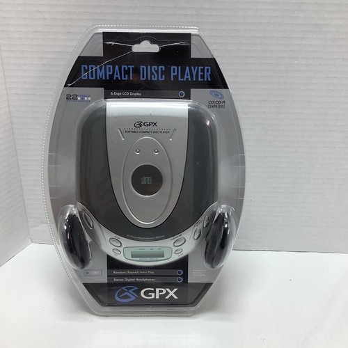 GPX C3871 Portable Compact Disc CD Player Headphones New in opened ...
