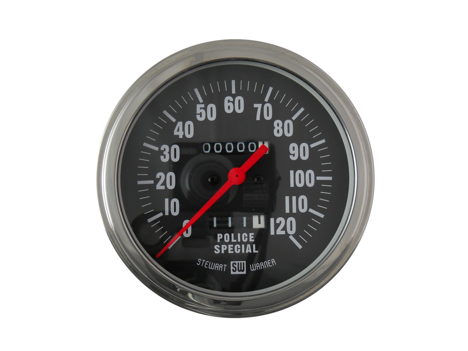 Police 1:1 Ratio Speedometer Panhead Shovelhead Dyna Rigid 74" FL FX | eBay