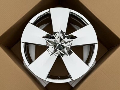 Vault Crystal 17x7 40p 4/100 4/114.3 chrome Set of 4 Wheels forged ...