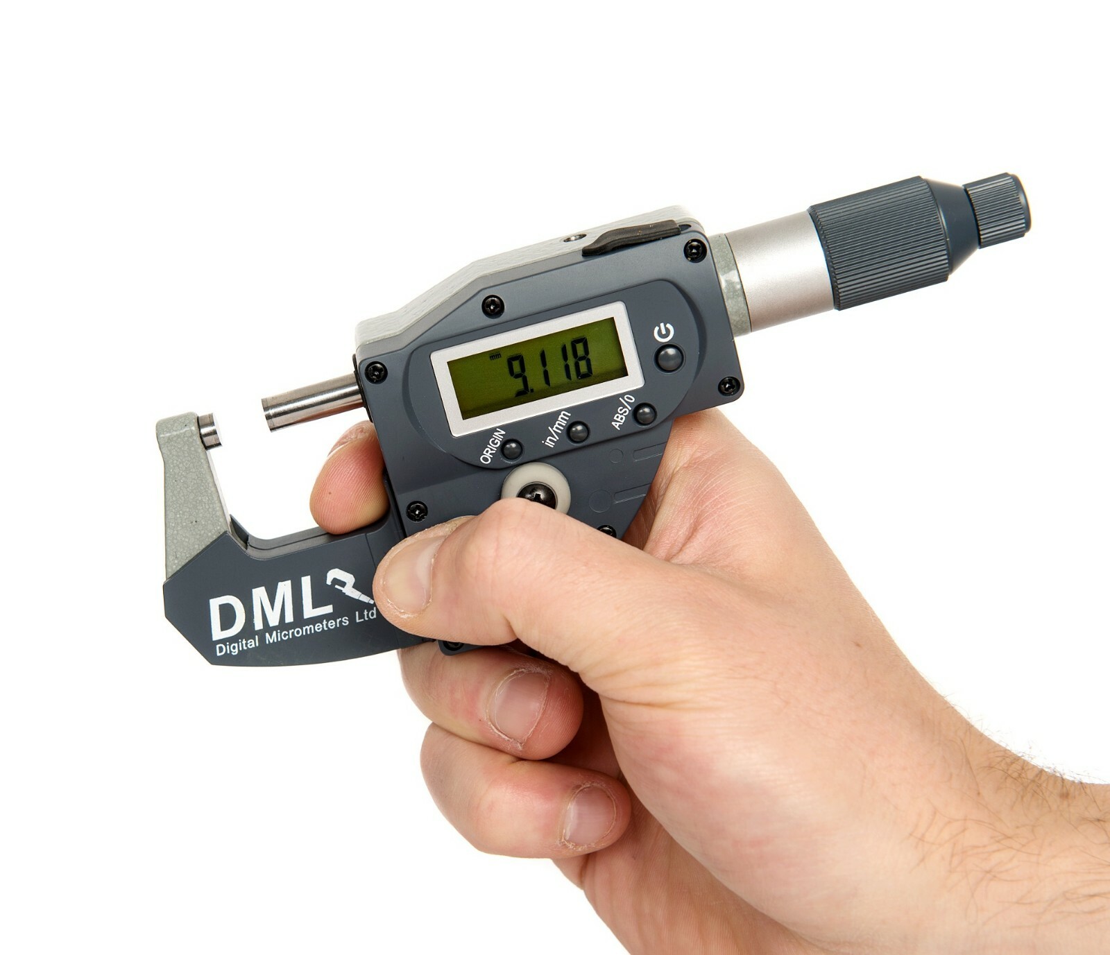 DML 0-25mm 1" Inch Digital Snap Micrometer IP65 Water Resistant Outside ...