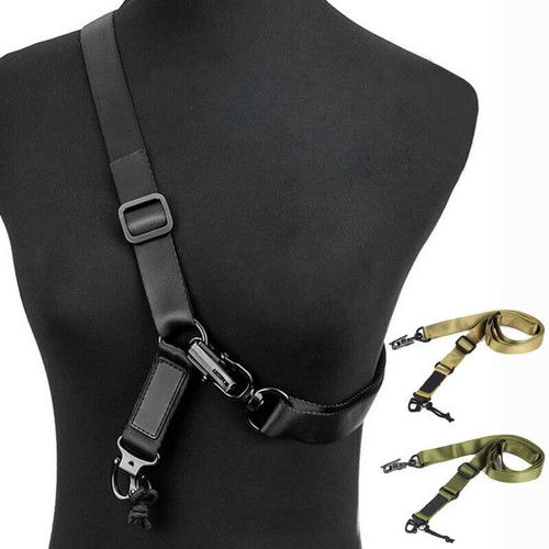 Tactical Shoulder Strap Nylon Military 1 or 2 Point Slings Rifle ...