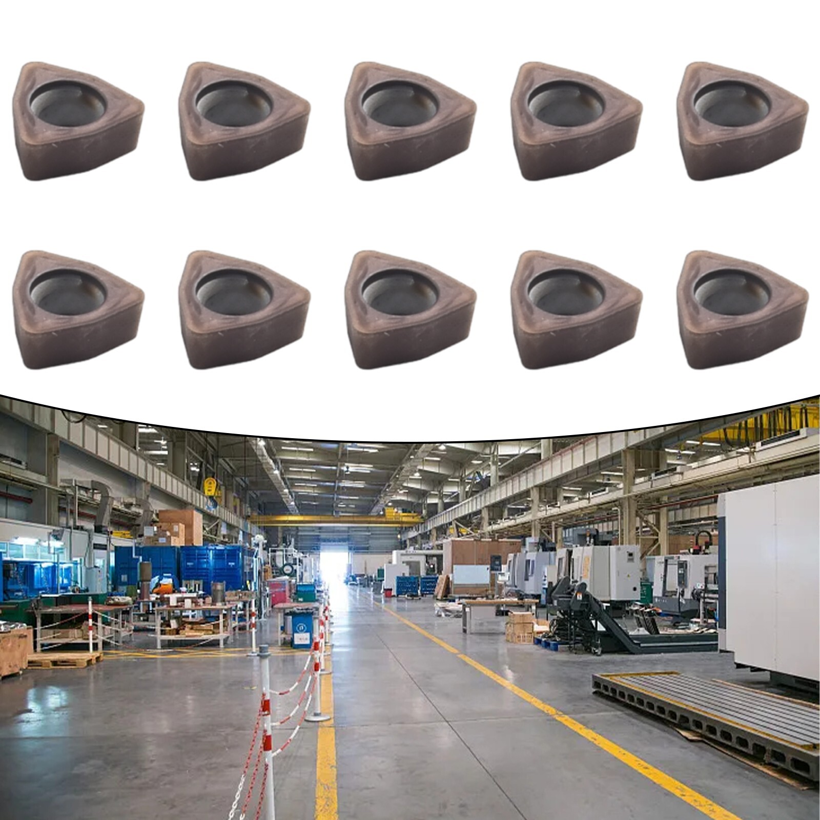 Enhanced performance 10pcs WCMX030208FN BP1125 alloy inserts for U ...