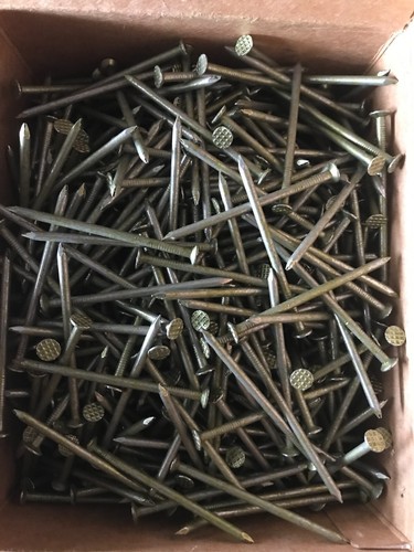 (5lbs) 8D Common Nails 2-3/8" Long, Steel, Smooth Shank,HUTTIG-GRIP | eBay