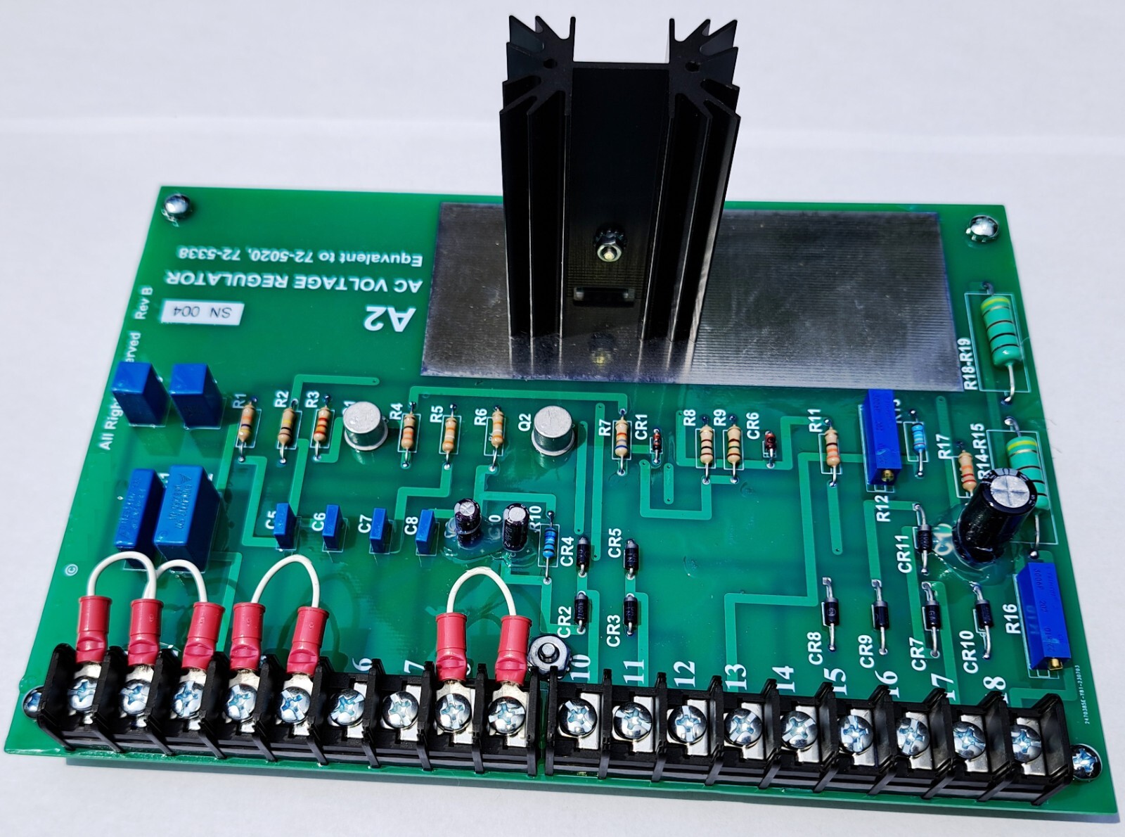 MEP-002A, MEP-003A AC Voltage Regulator 60 Hz & 400 Hz Replaces 72-5020 ...