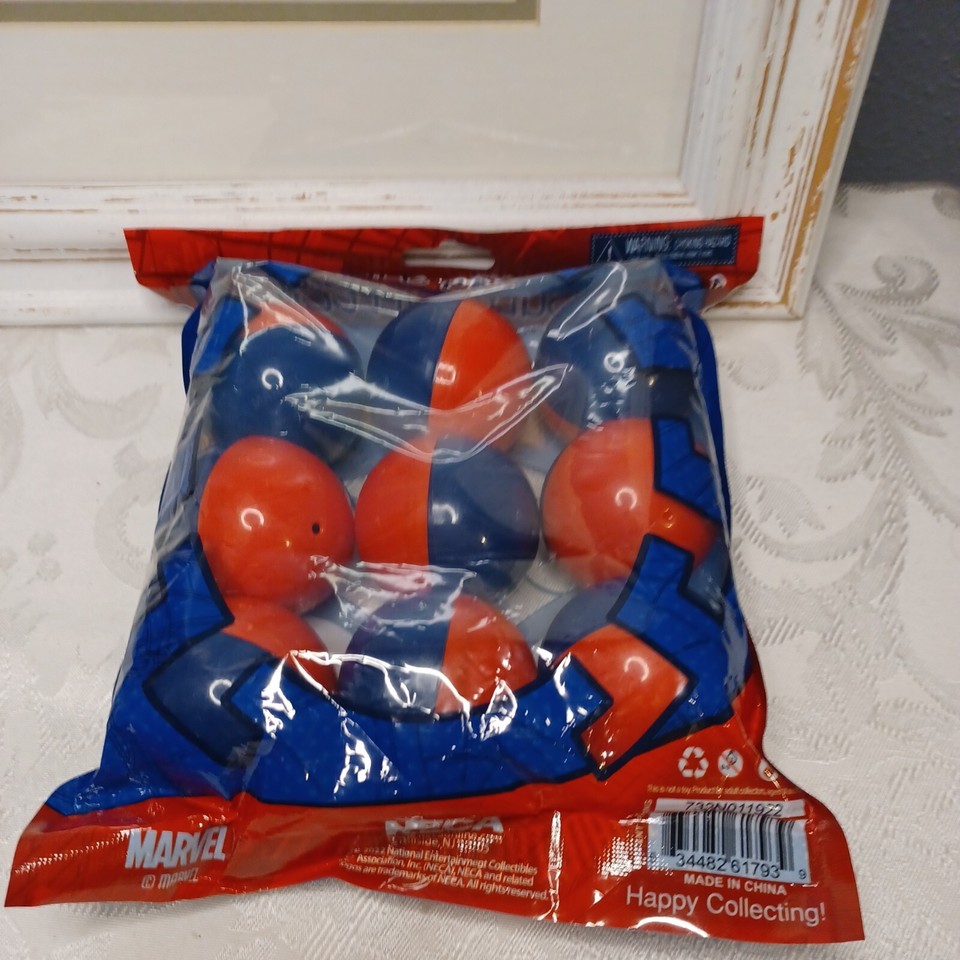 NECA 2022 TOY CAPSULE COLLECTION MARVEL SPIDER MAN EDITION BAG OF 9 ...