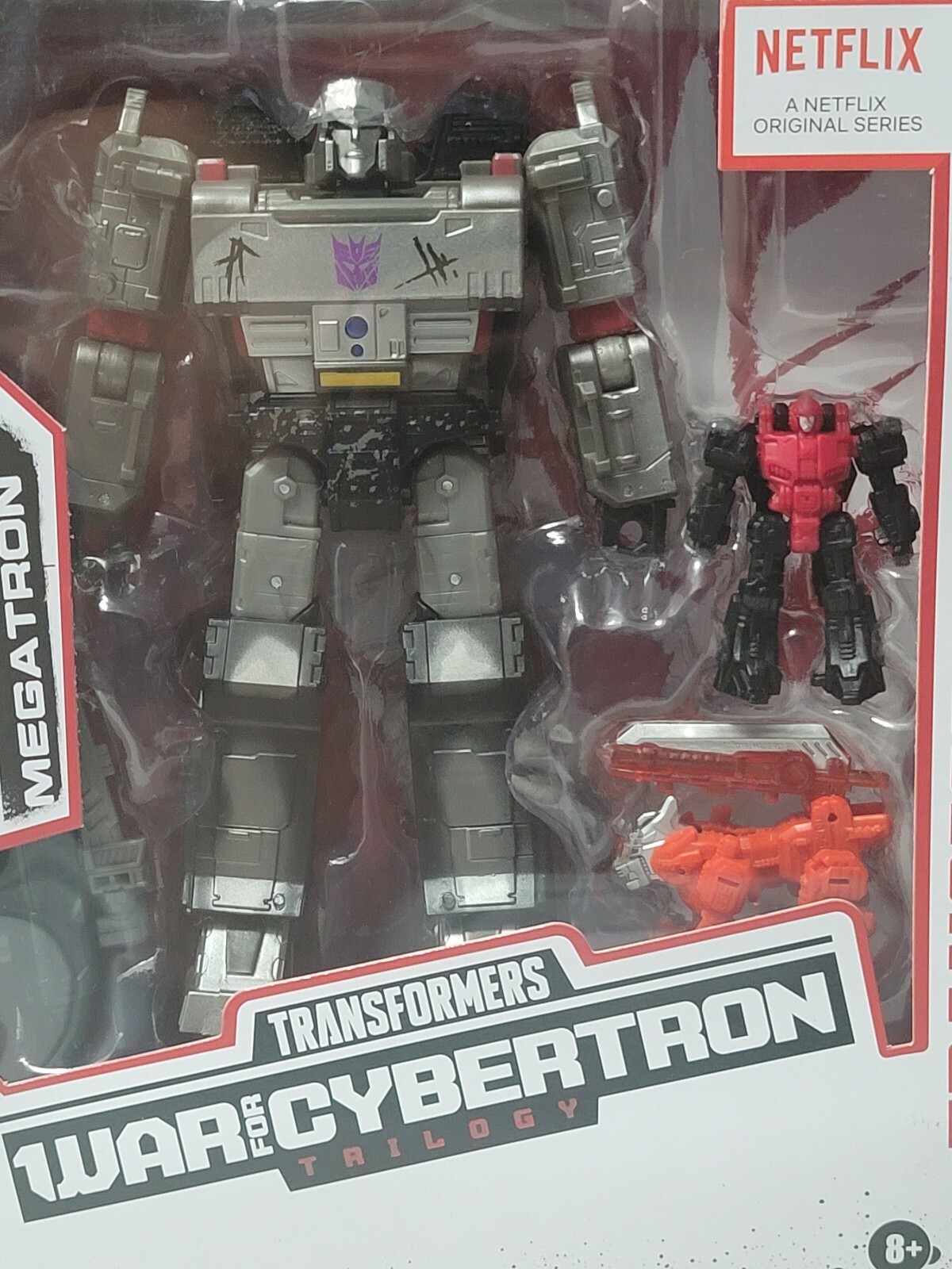 Transformers Netflix War For Cybertron Voyager Megatron Pinpointer ...