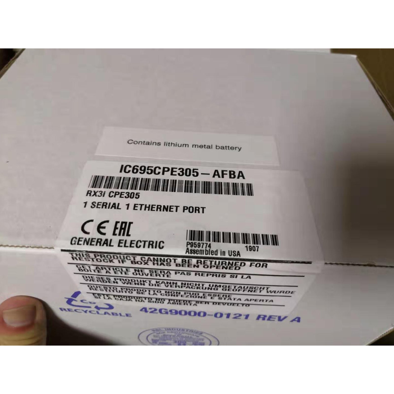 1PCS NEW GE Fanuc IC695CPE305 IC695CPE305-AFBA In Box | eBay