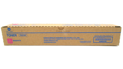 Genuine Konica Minolta BizHub C458, C558, C658, TN514M Magenta Toner ...