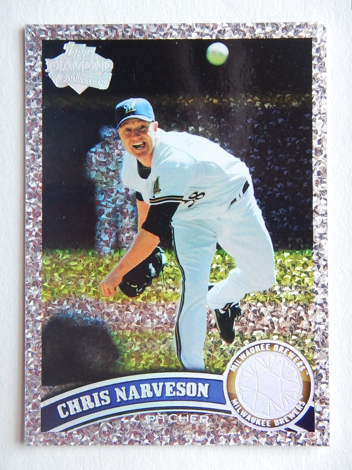 Chris Narveson #92 Topps 2011 Baseball Card (Milwaukee Brewers) LN | eBay