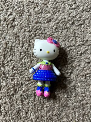 XOXO Hello Kitty Mini Doll Blue & Pink Fruit Dress 2014 Blip Toys | eBay