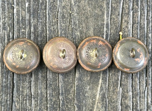 Four Reproduction Confederate States Navy Coat Buttons | eBay