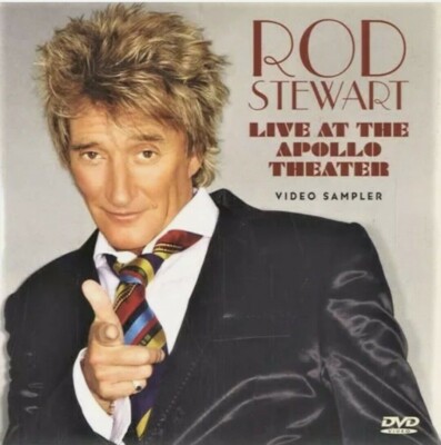 Rod Stewart Live at the Apollo Theater Video Sampler Promo CD DISC ONLY ...
