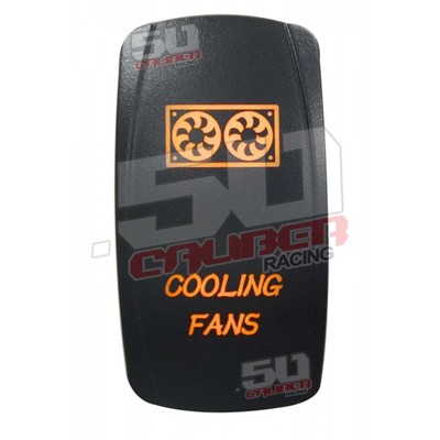 12V Waterproof SPST Toggle Rocker Switch Marine UTV ATV Fan Power ON ...