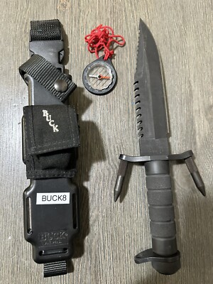 Buck Knife Buck Master 184 Pat pen Knife Buckmaster & Sheath | eBay