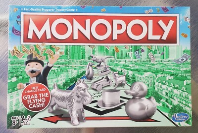 Genuine Hasbro Monopoly Classic Game Edition Family Traditional 8 Token ...