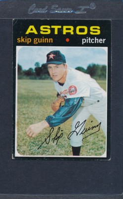 1971 Topps #741 Skip Guinn Astros VG *1102 | eBay