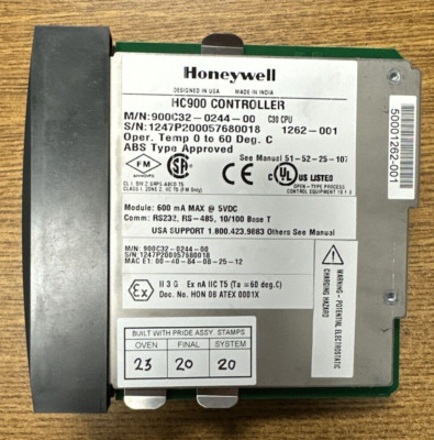 HONEYWELL HC900 CONTROLLER 900C32-00244-00 CPU **USED** | eBay