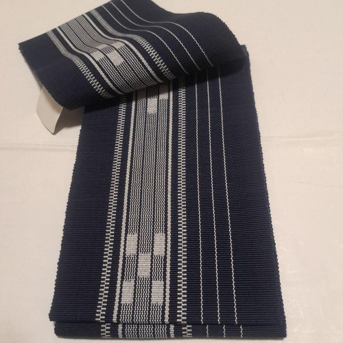 Yaeyama Minsaa Half-Width Obi Handwoven Plant-Dyed Cotton 384cm ...