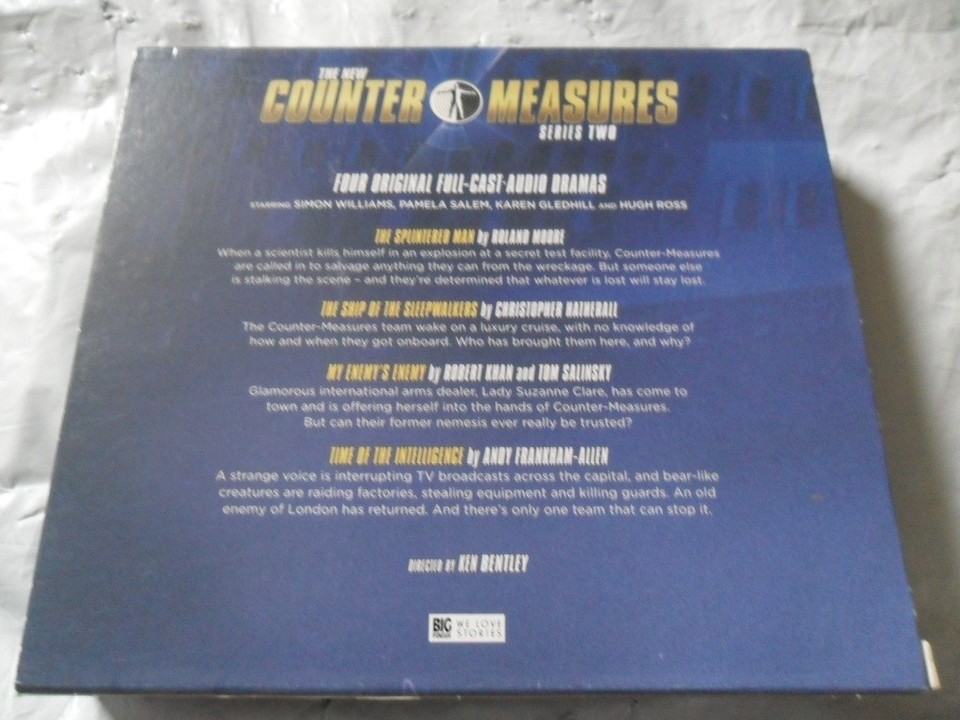 The New Counter Measures Series Two 2 (CD) Big Finish Doctor Who spin ...
