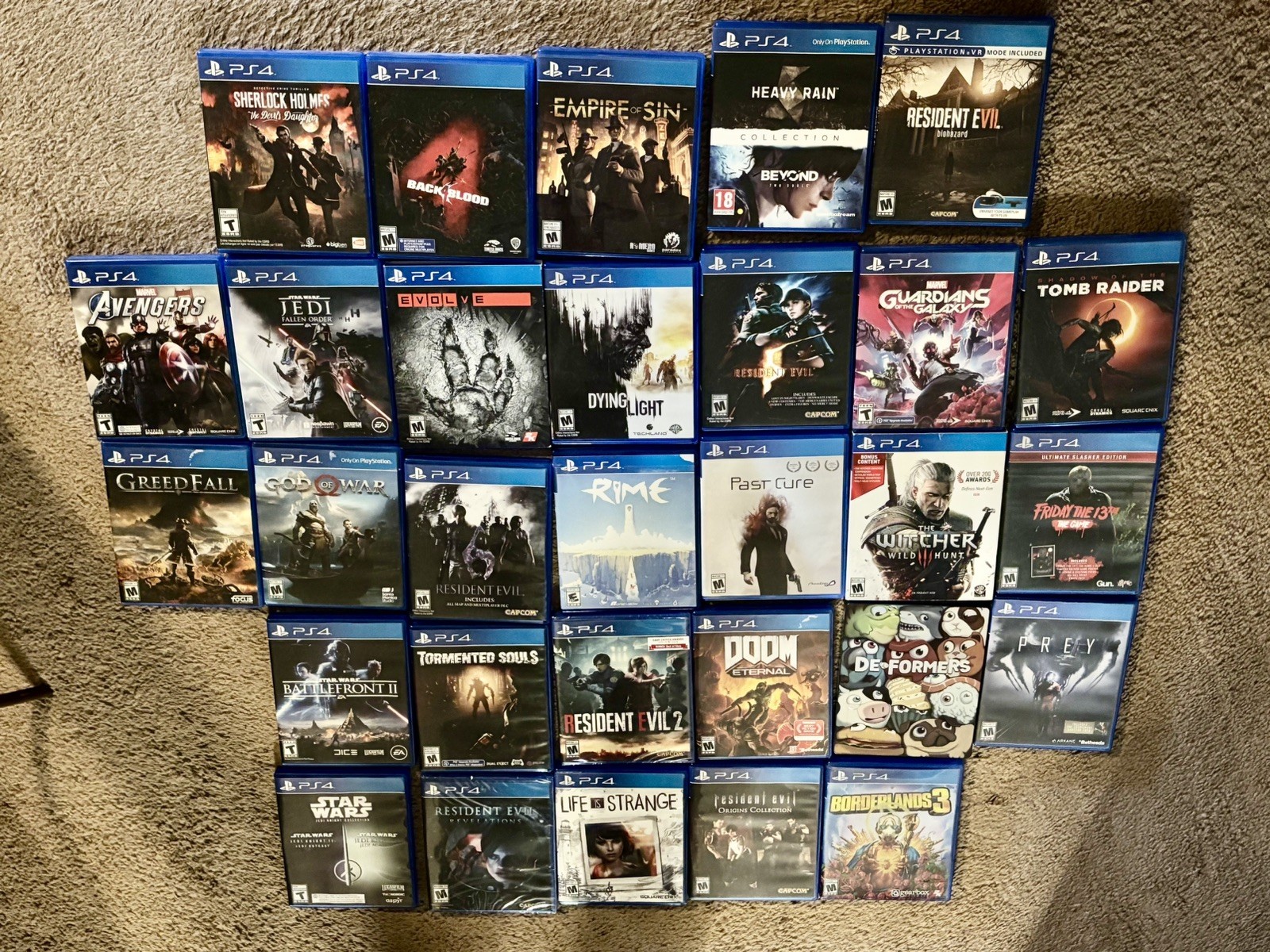 PS4 Game Lot! Resident Evil! More! 30 Games!!! | eBay