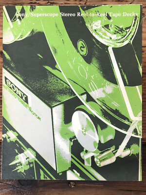 Sony / Superscope TC-580 TC-850 TC-366 ++ 3 pg Foldout Dealer Brochure ...