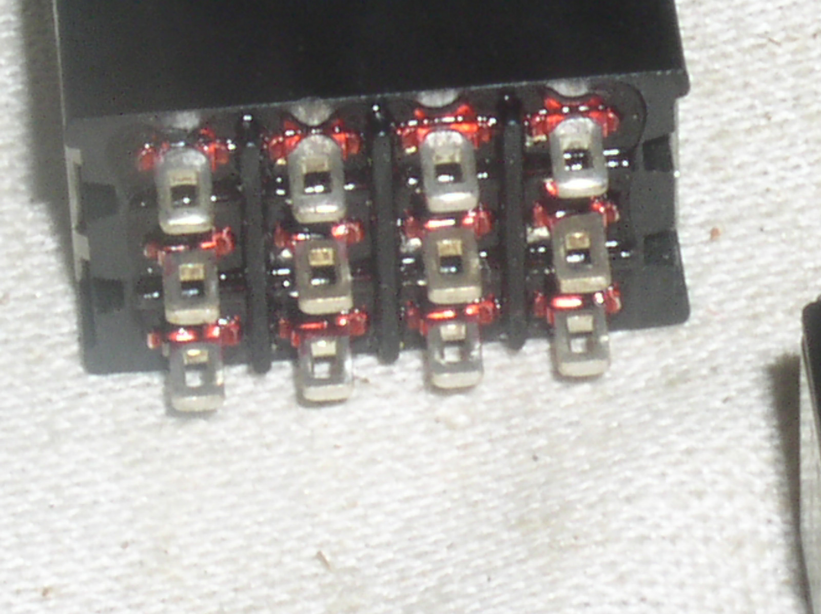 3 MINI TOGGLE 4PDT 4P2T 4 POLE ON-OFF-ON SWITCH 125V AC DC 6A 6 A AMP ...