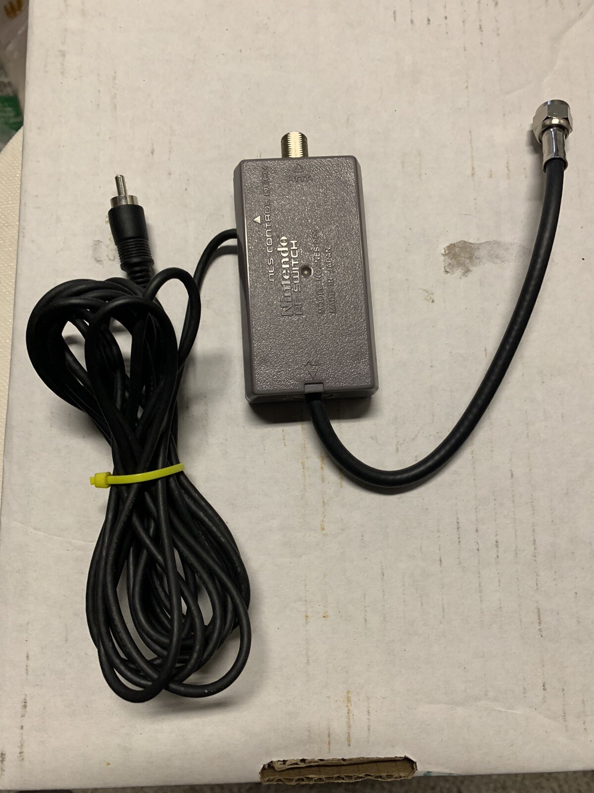 Nintendo NES SNES RF Switch AV Cable Adapter Switch NES-003 Official ...