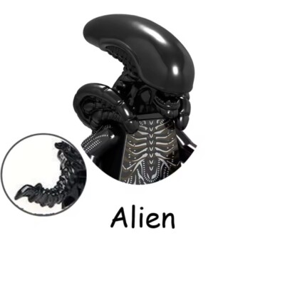 Alien Xenomorph Lego MiniFigure Custom Collectible Sci-Fi Novelty ...